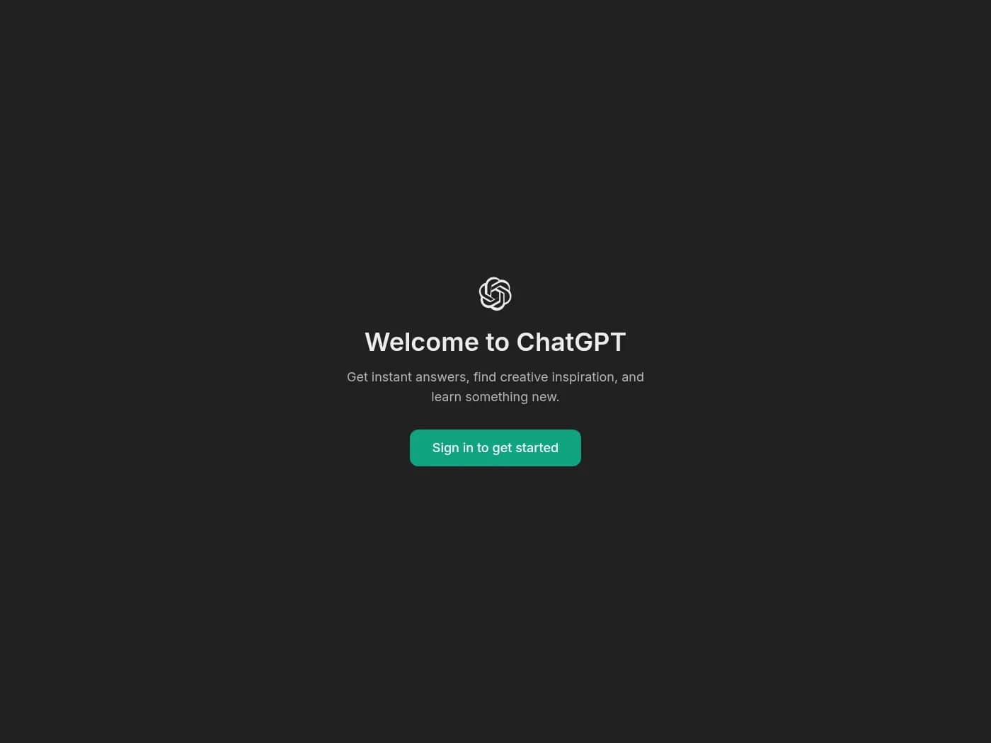 ChatGPT Web Clone