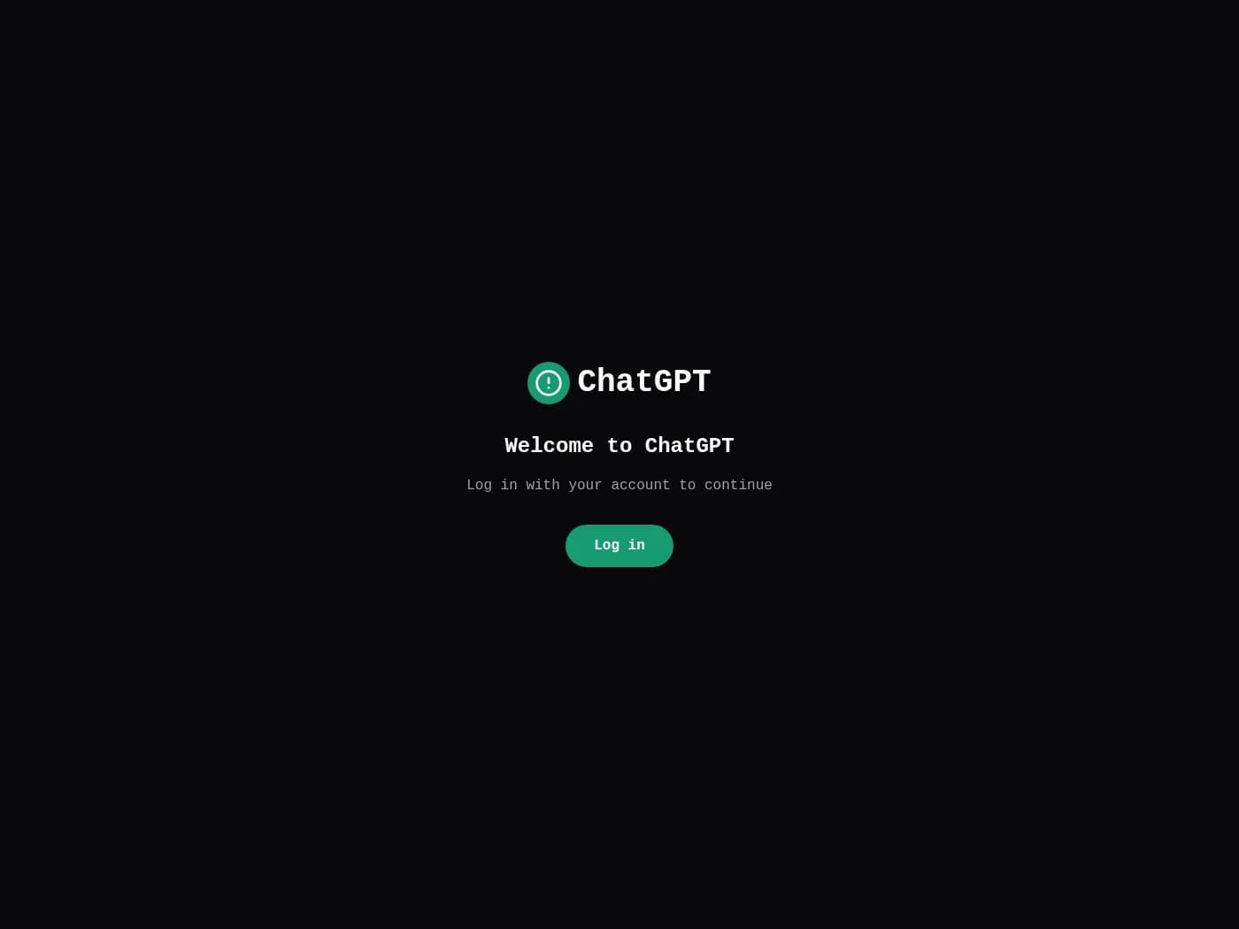 ChatGPT Web Clone