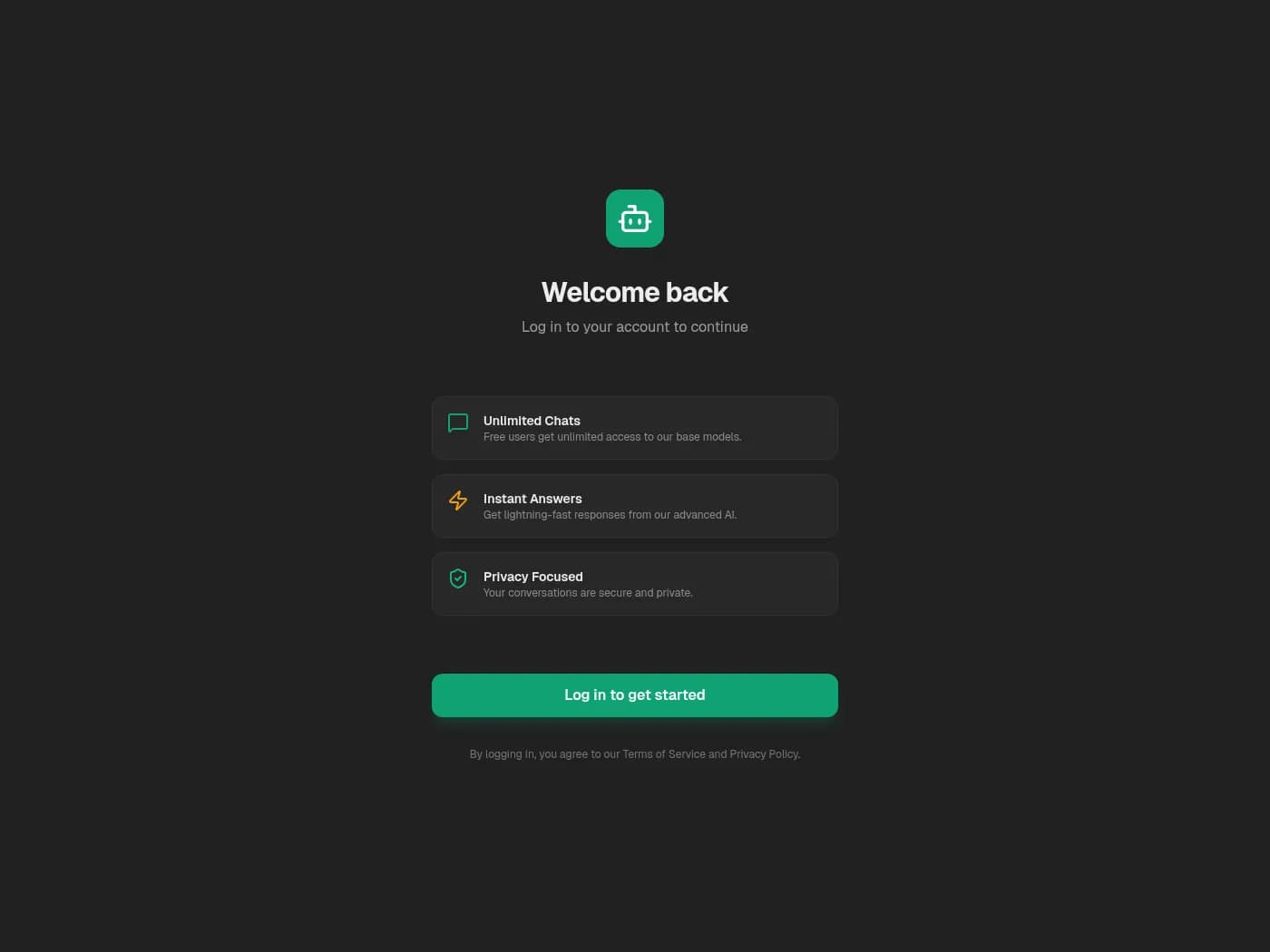 ChatGPT Web Clone