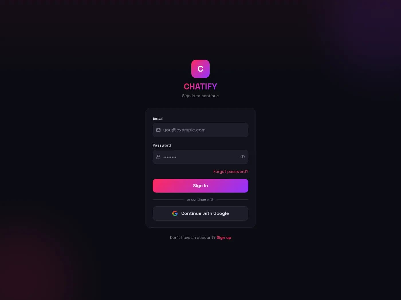 Chatify Fusion Platform