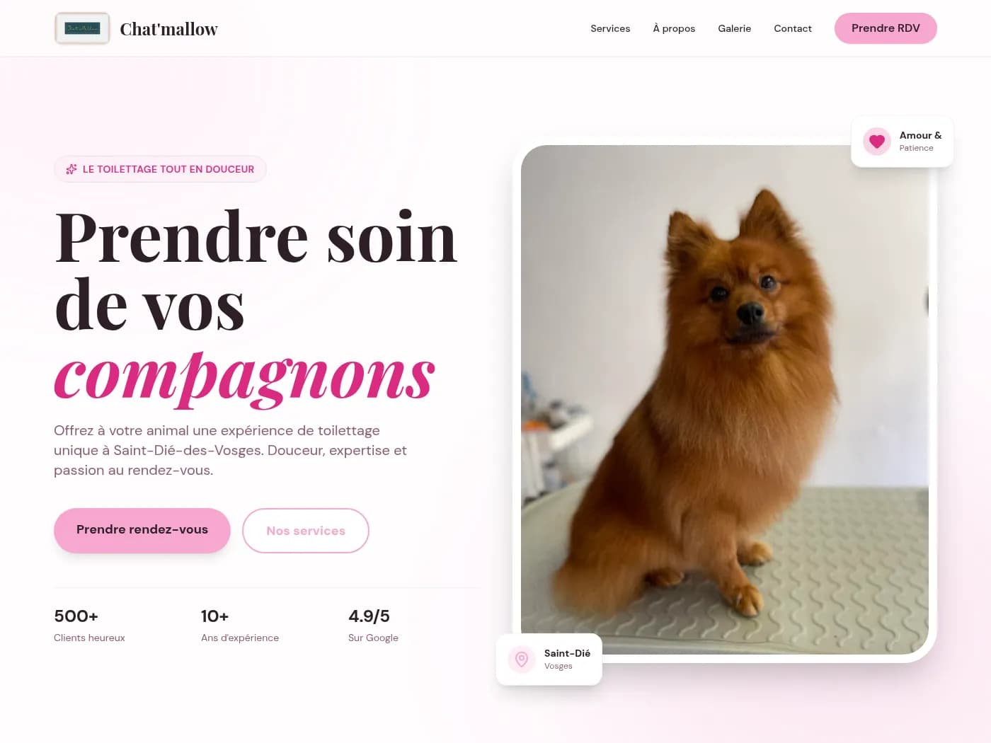 Chat'mallow Grooming Site