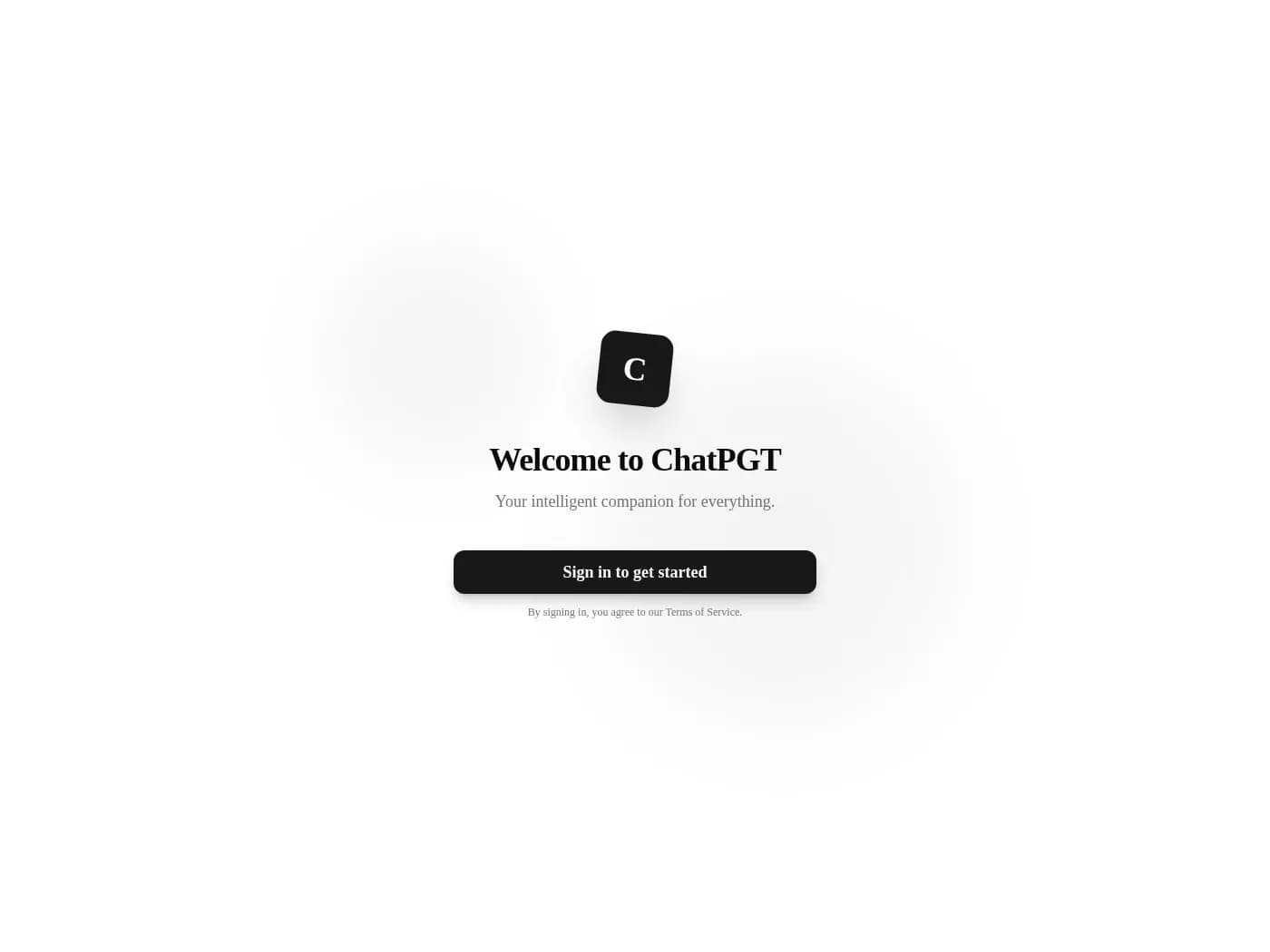 ChatPGT Clone