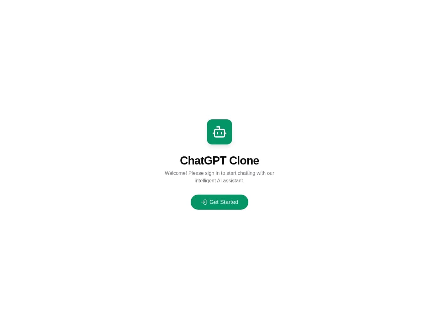 ChatPGT Clone