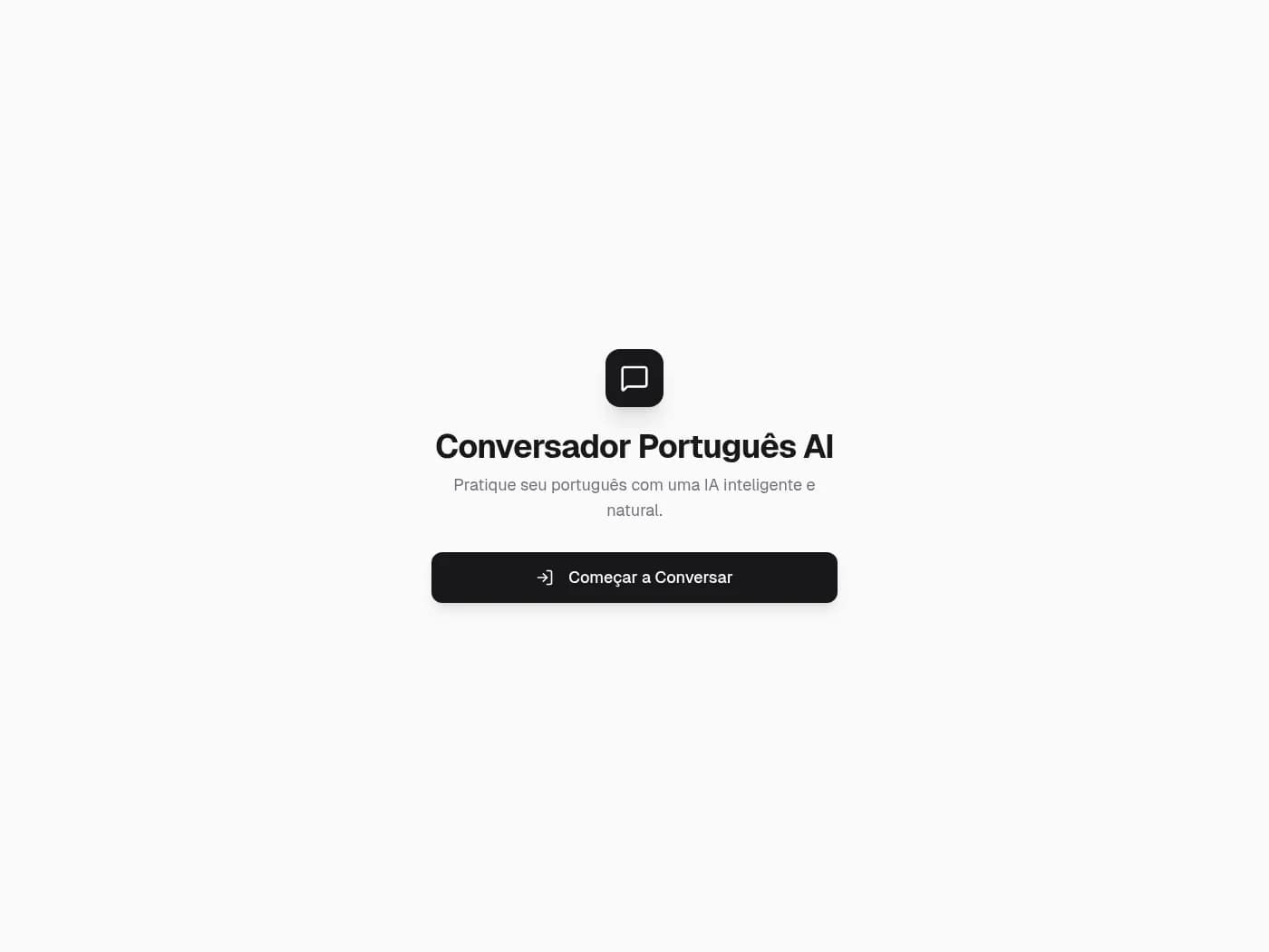 Conversador Português AI