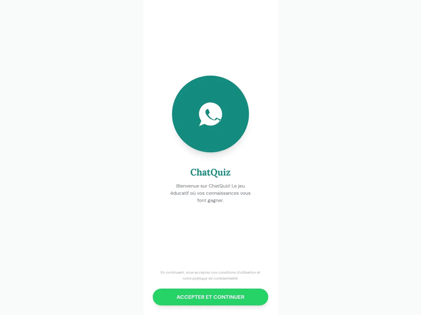 ChatQuiz Bet Game