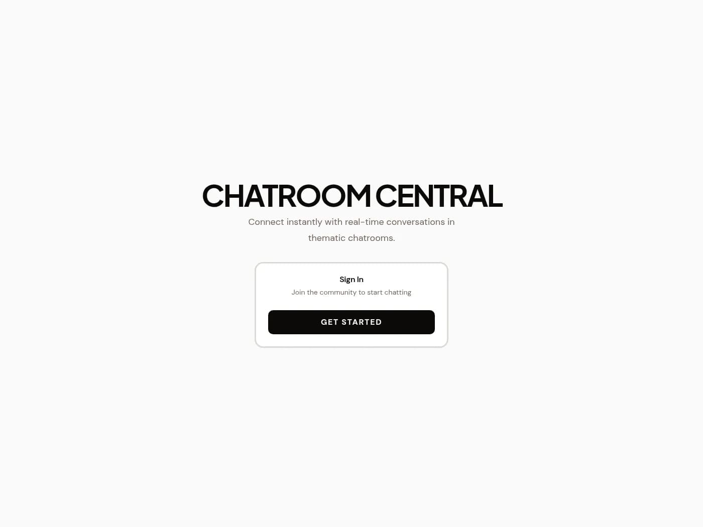 Chatroom Central