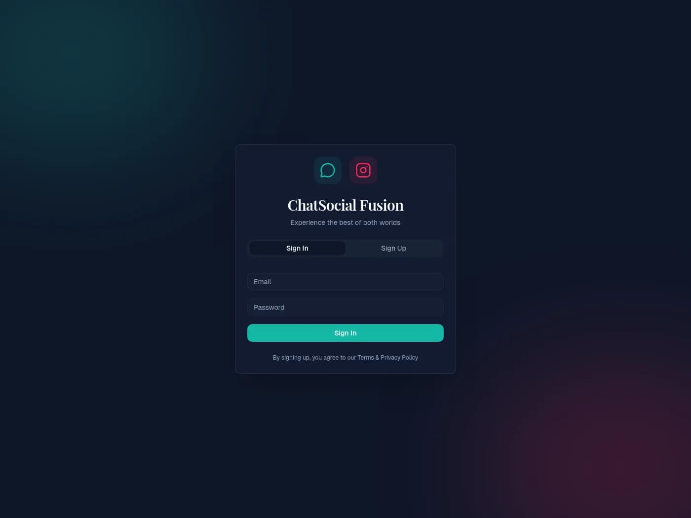 ChatSocial Fusion