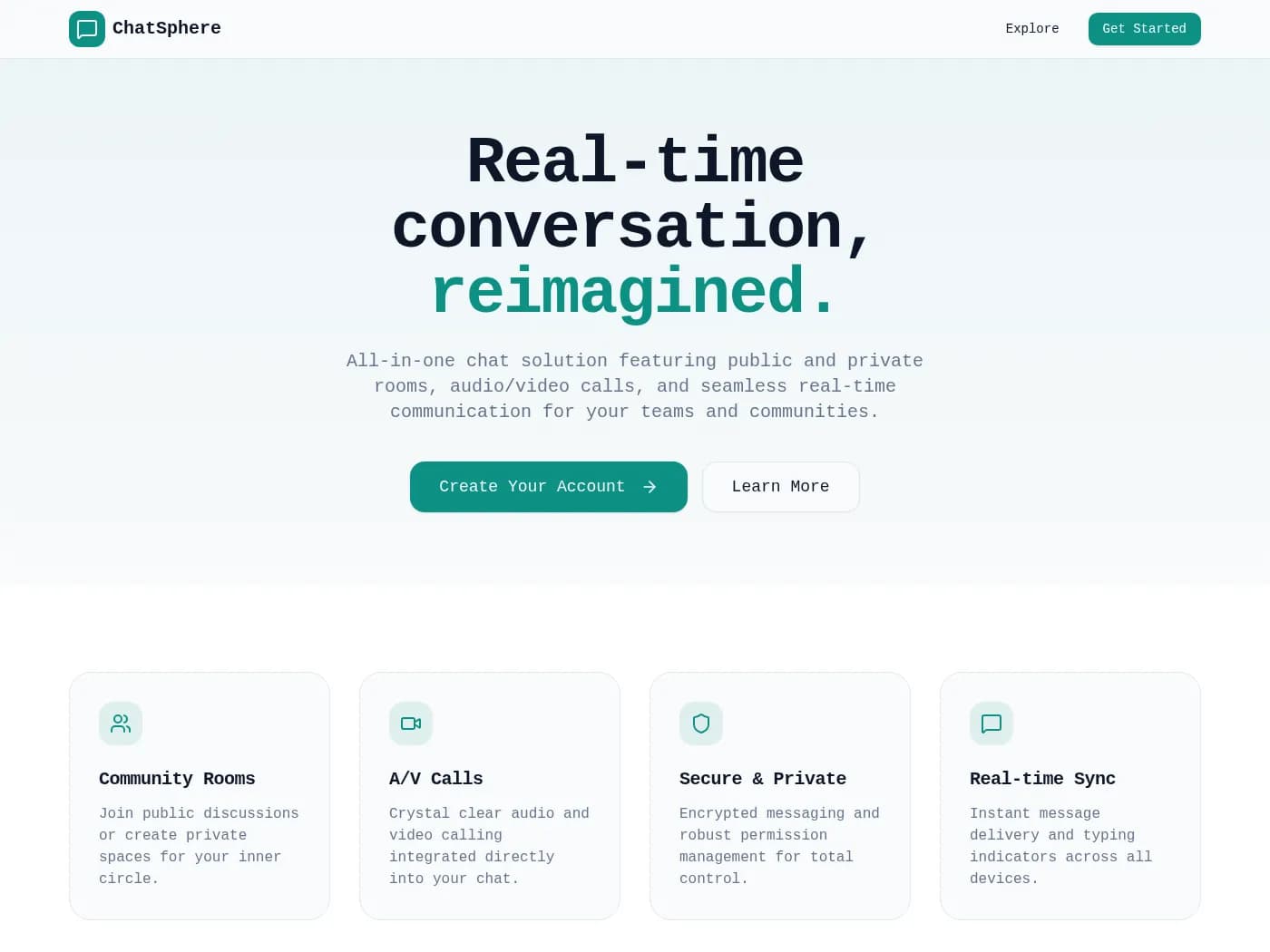 ChatSphere Platform