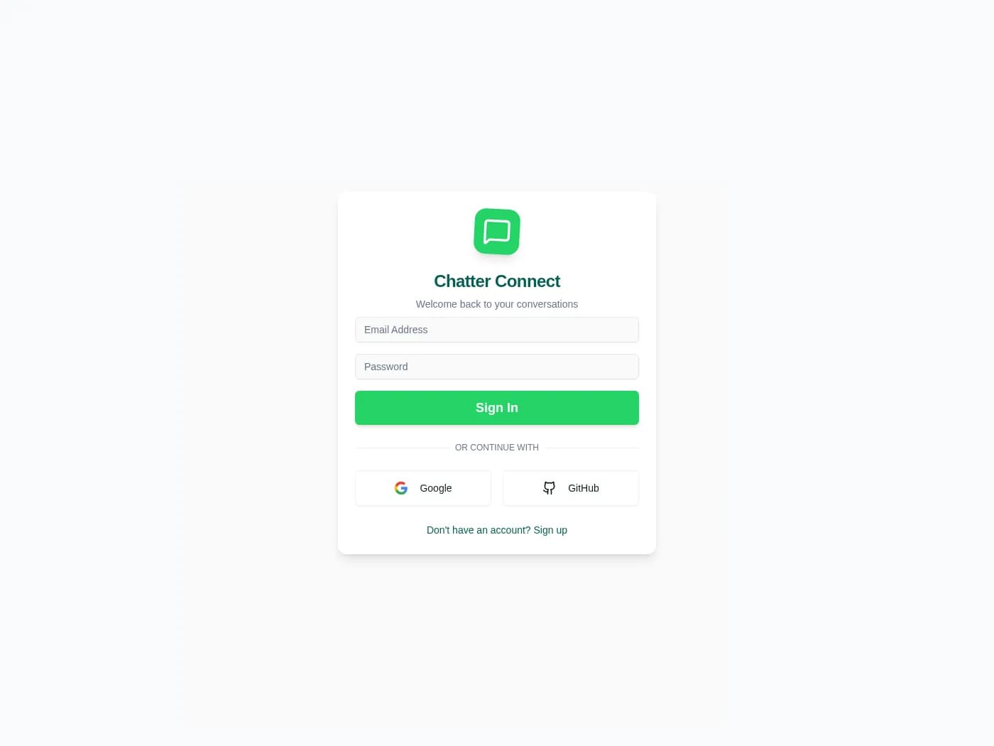 Chatter Connect