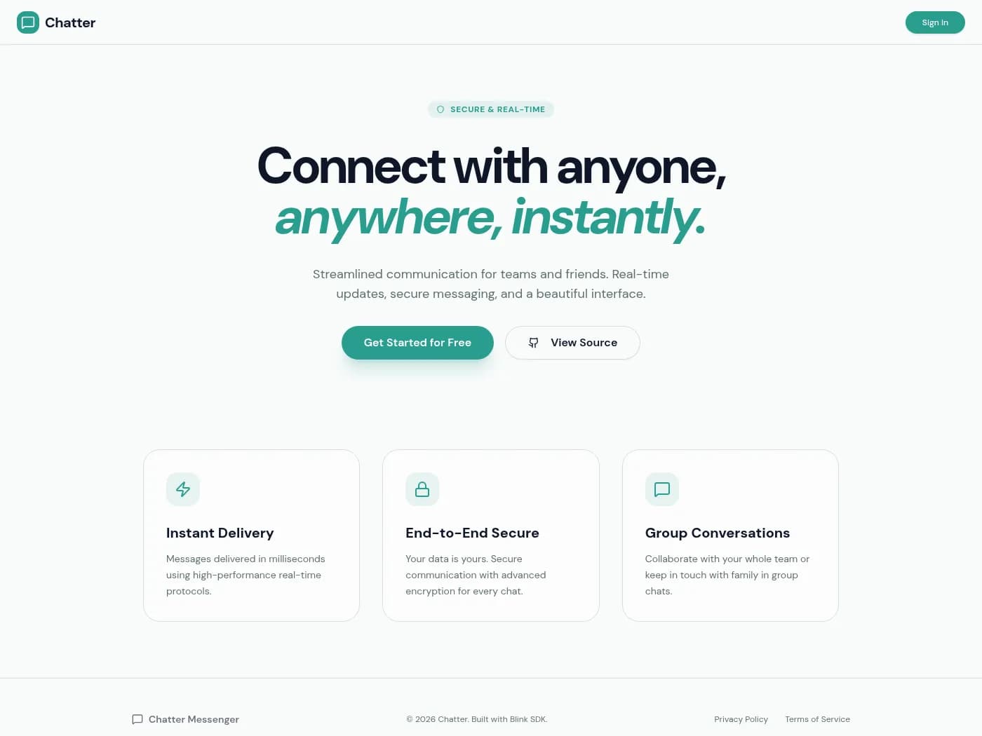 Chatter Messenger