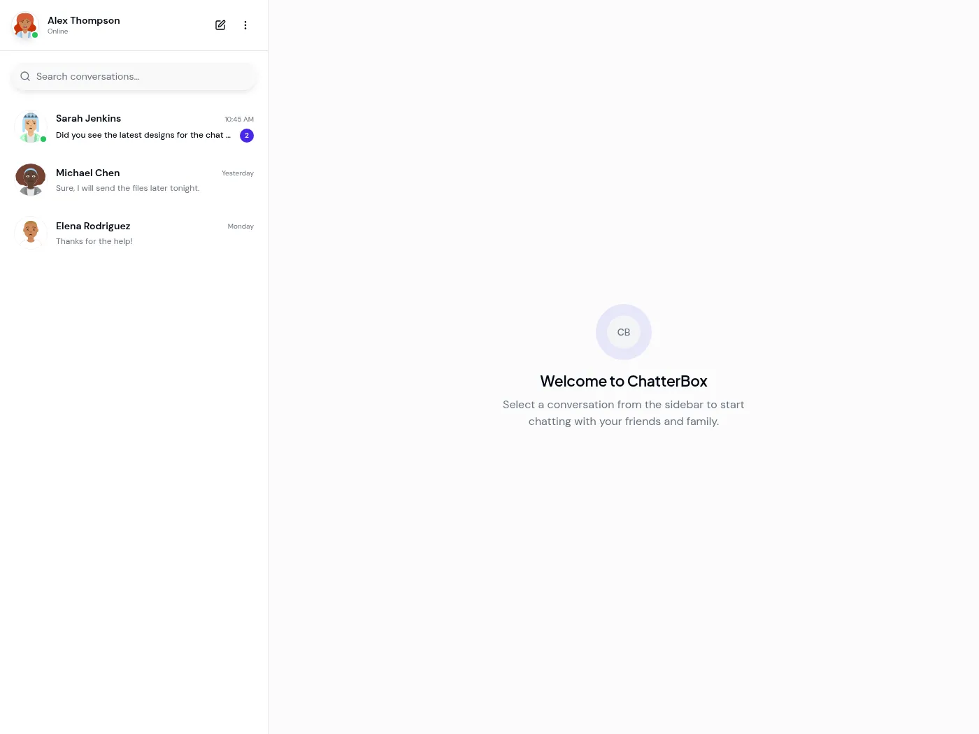 ChatterBox UI
