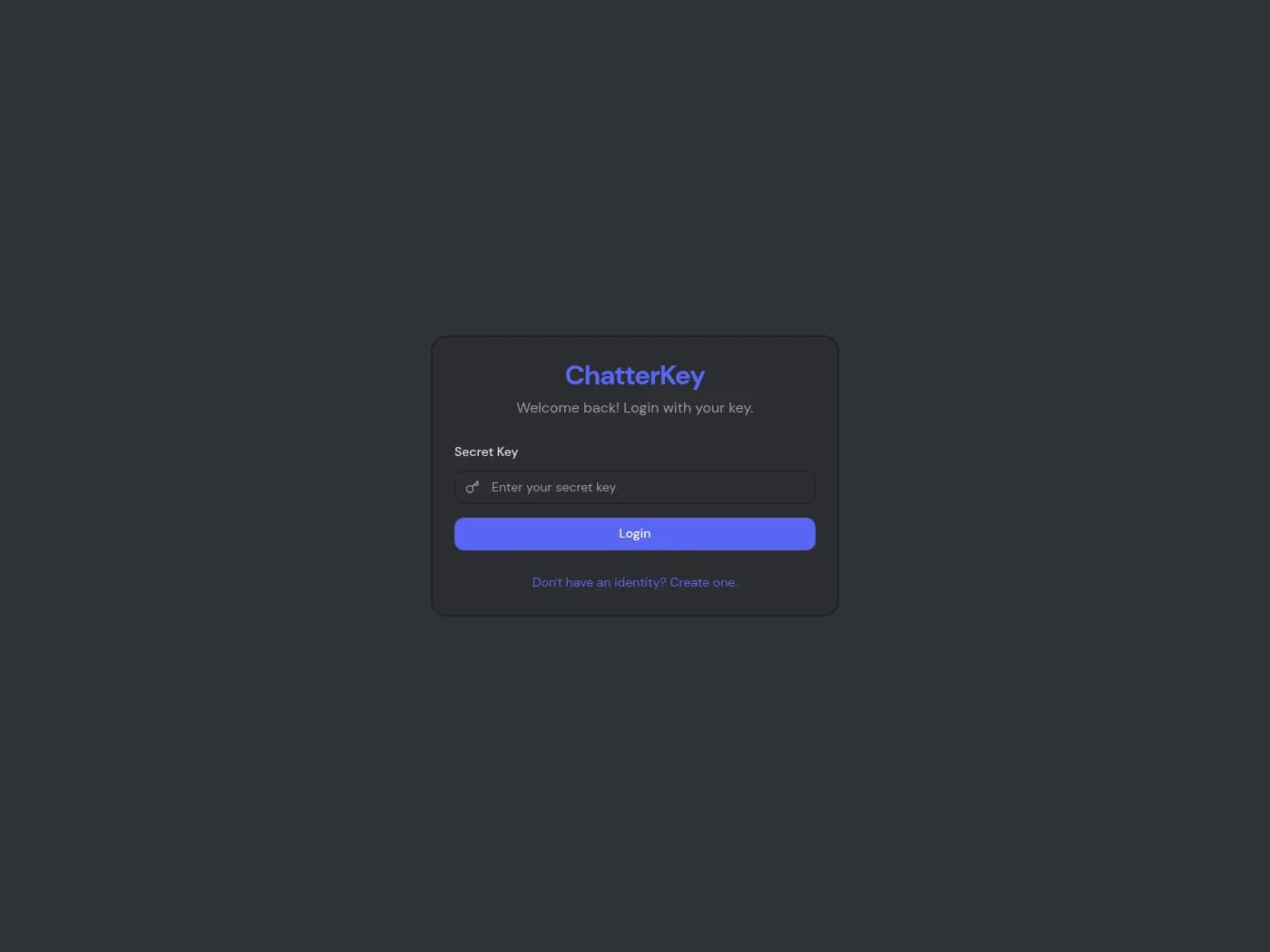 ChatterKey