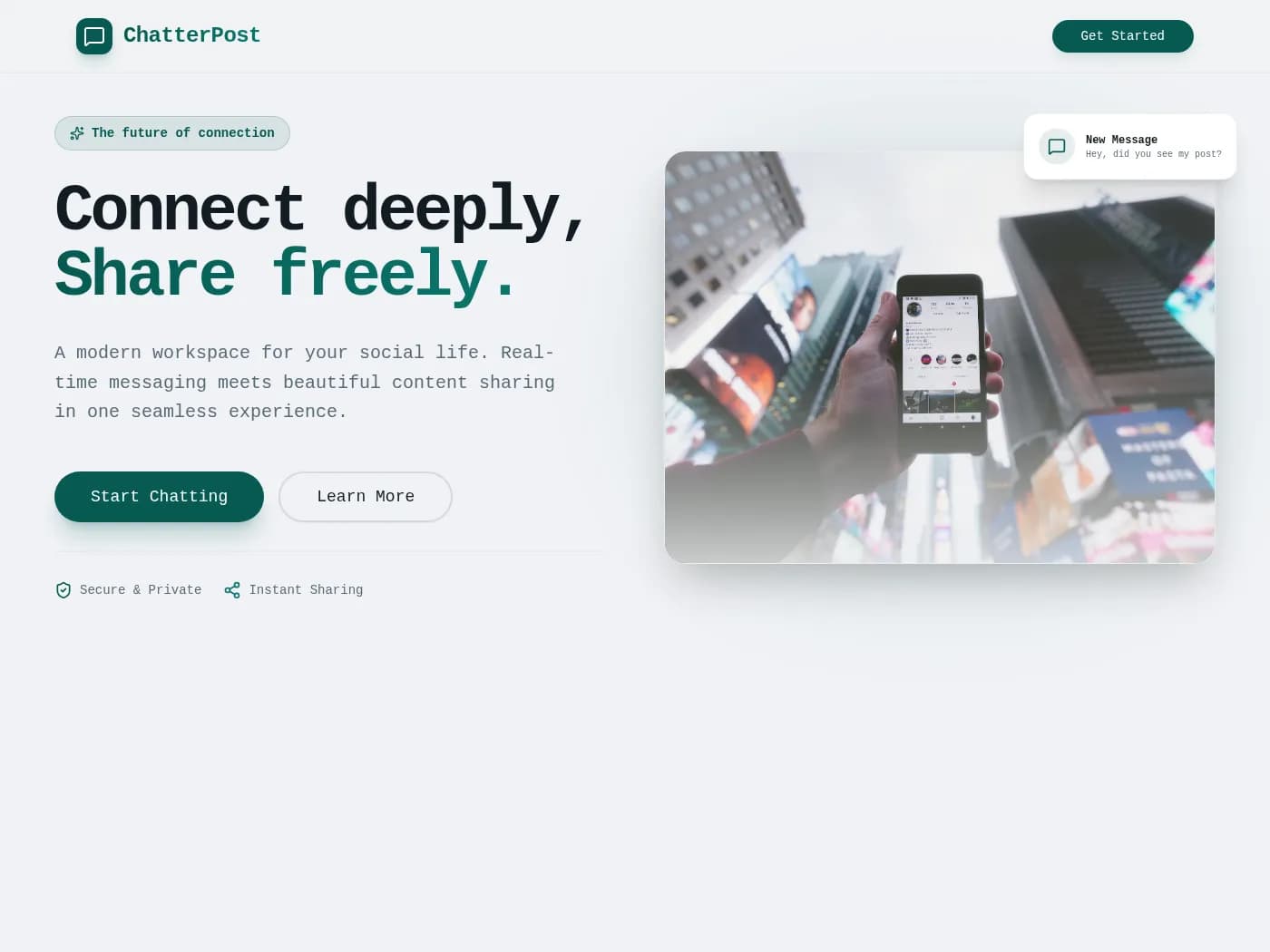 ChatterPost App