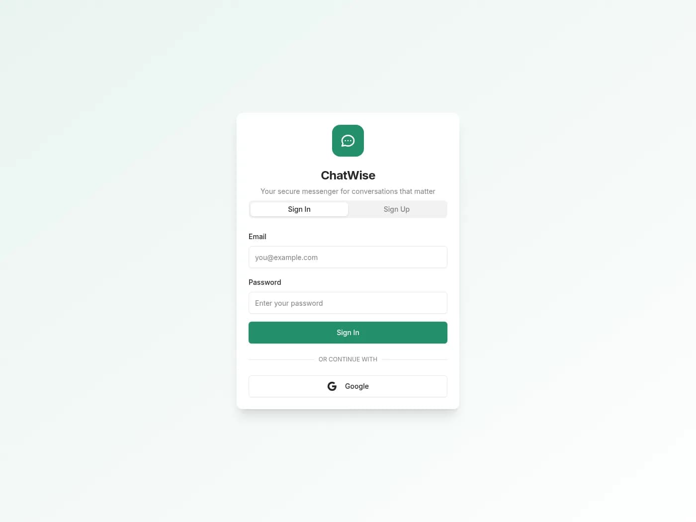 ChatWise Messenger