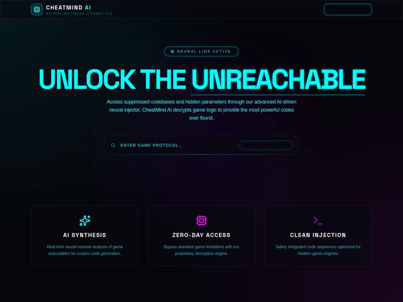 Cheat Code Generator
