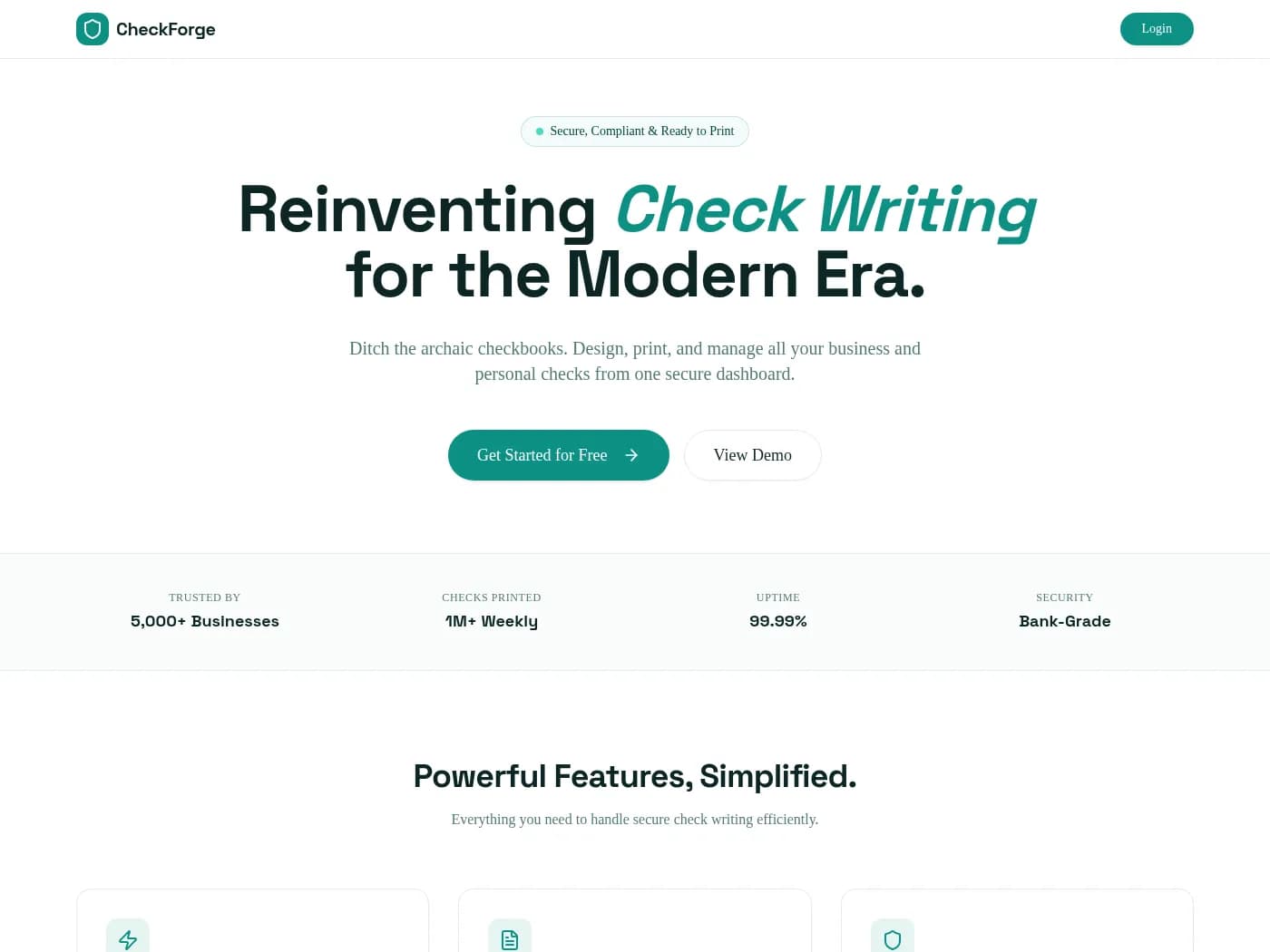 CheckForge