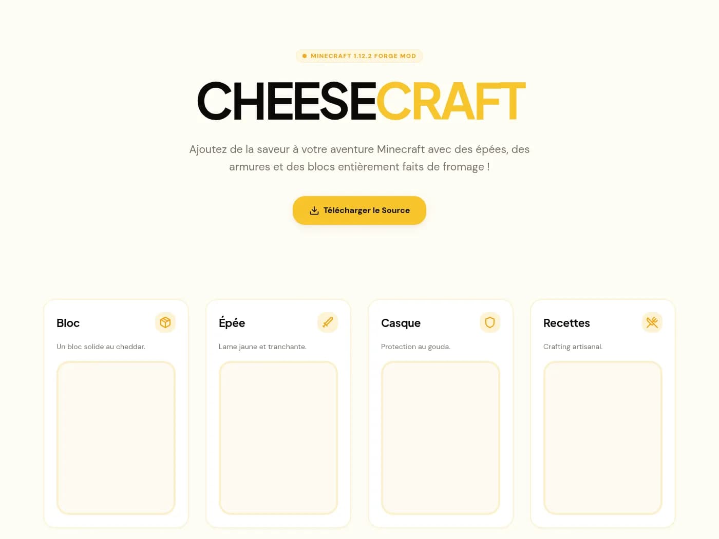 CheeseCraft Mod