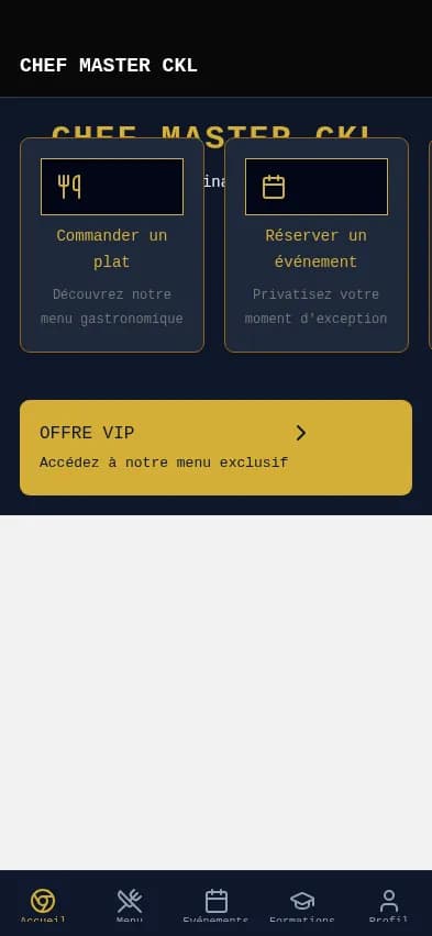 Chef Master CKL App