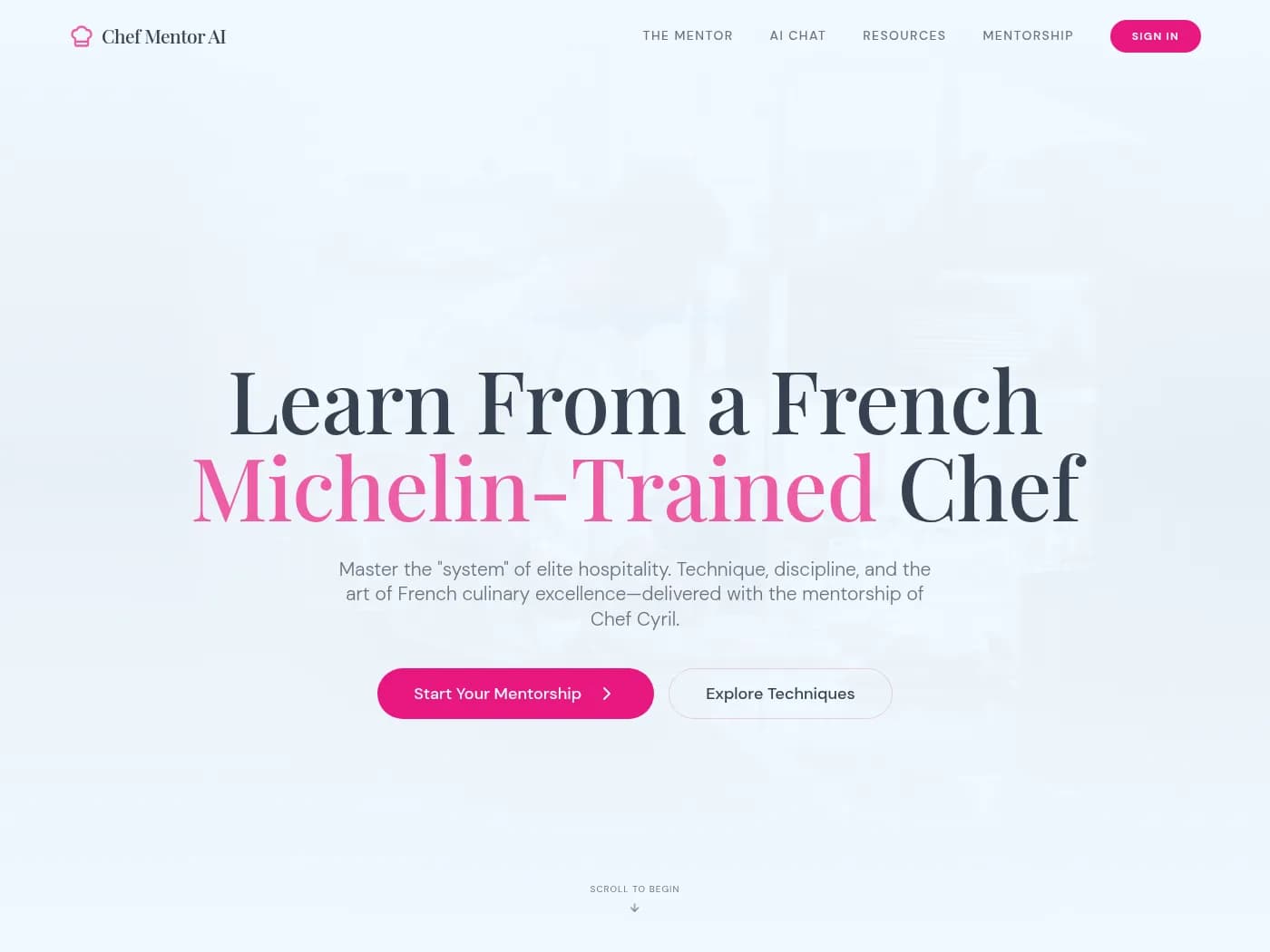 Chef Mentor AI