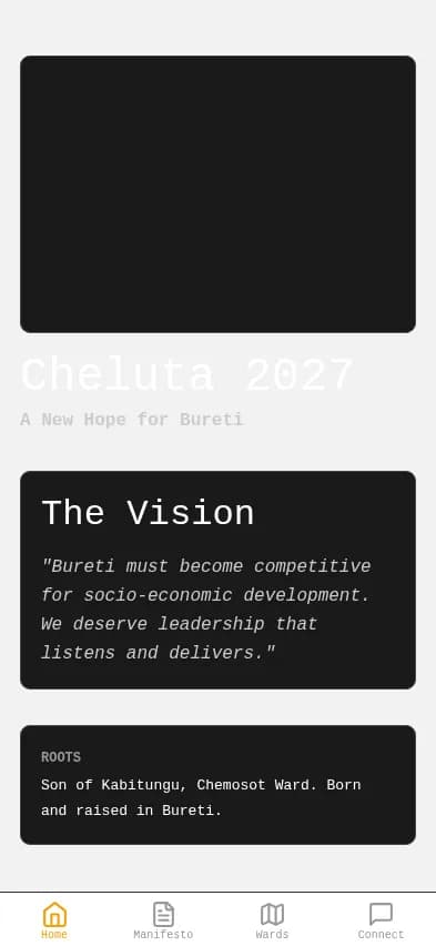 Cheluta Campaign Hub