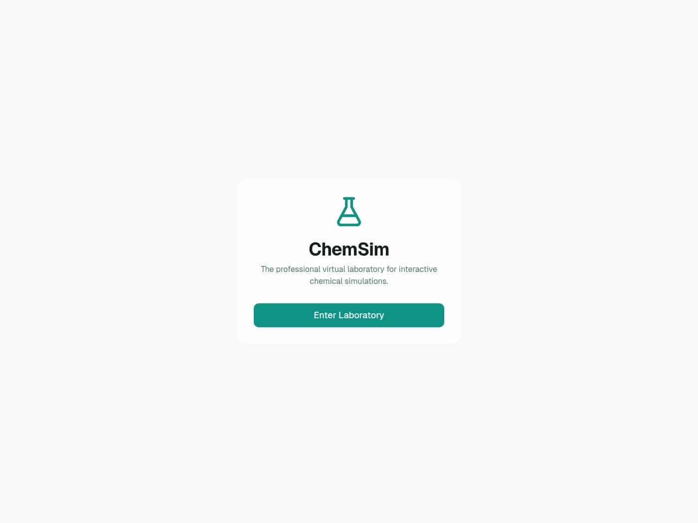 ChemSim Platform