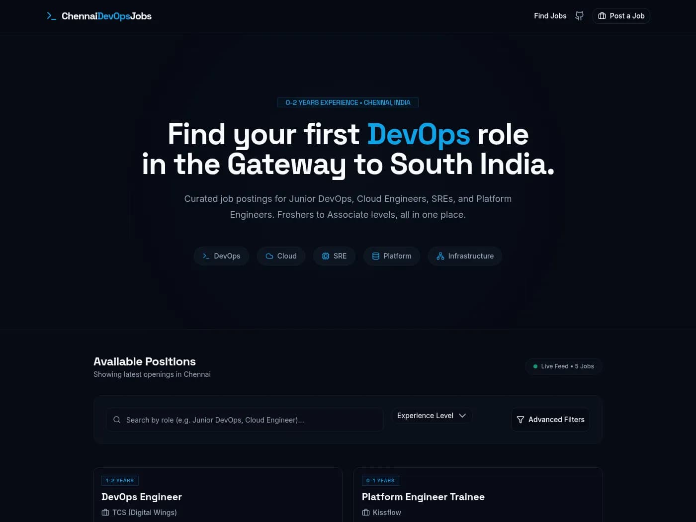 Chennai DevOps Jobs