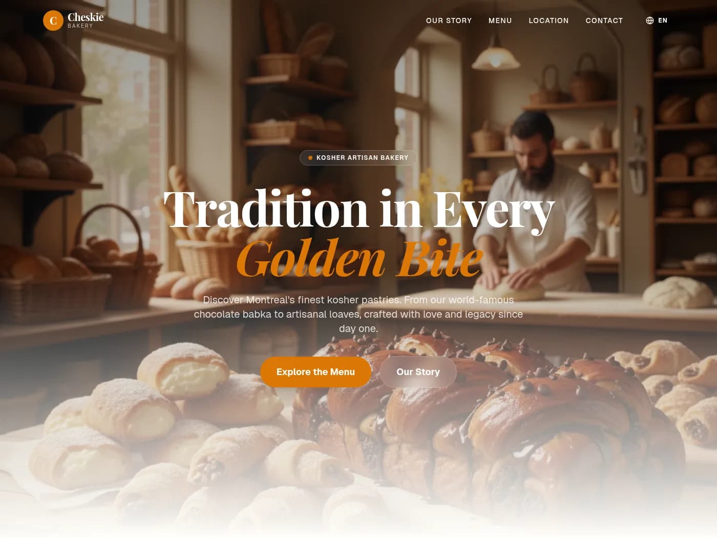 Cheskie Bakery Showcase