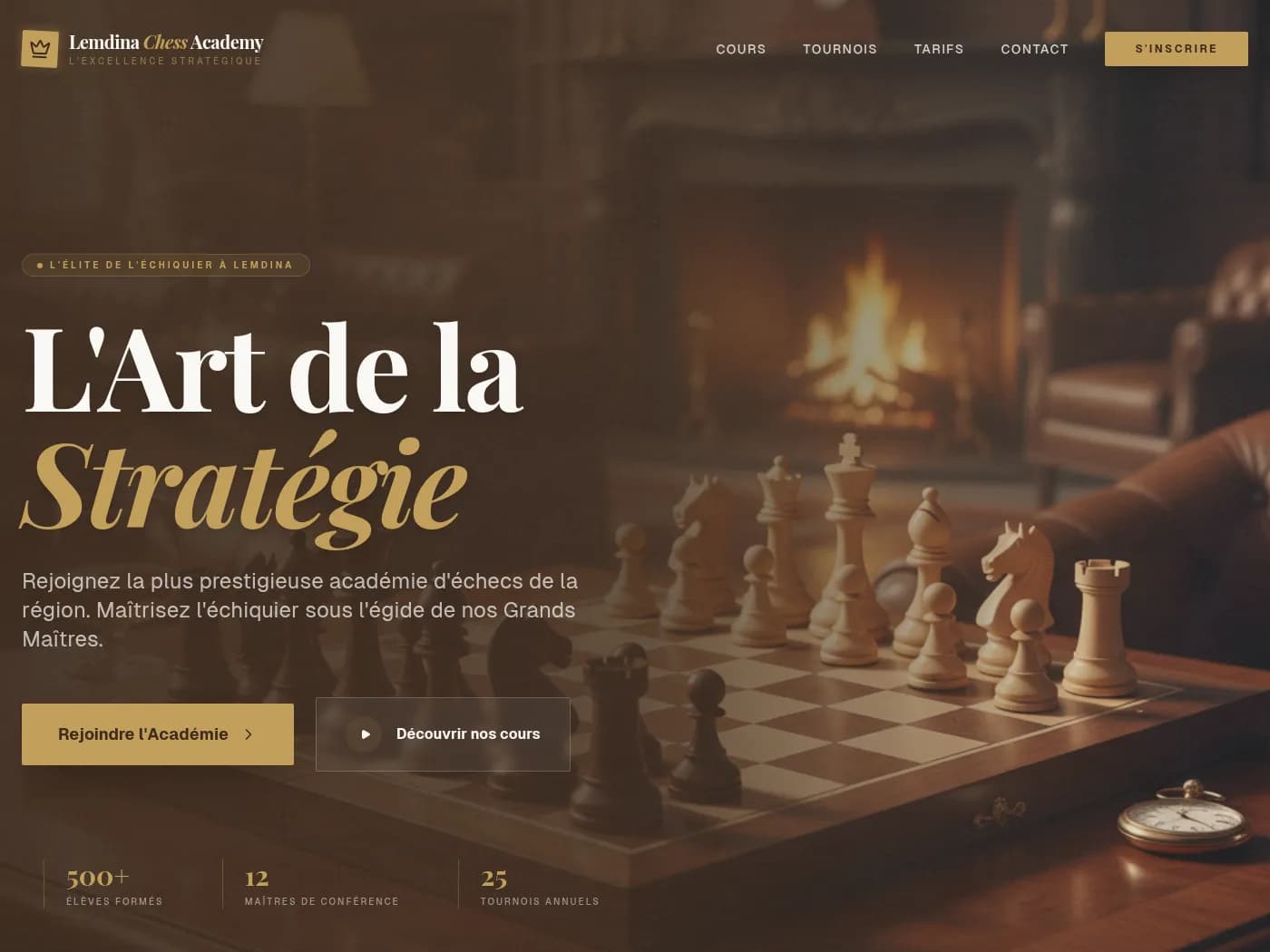 Chess Academy Web