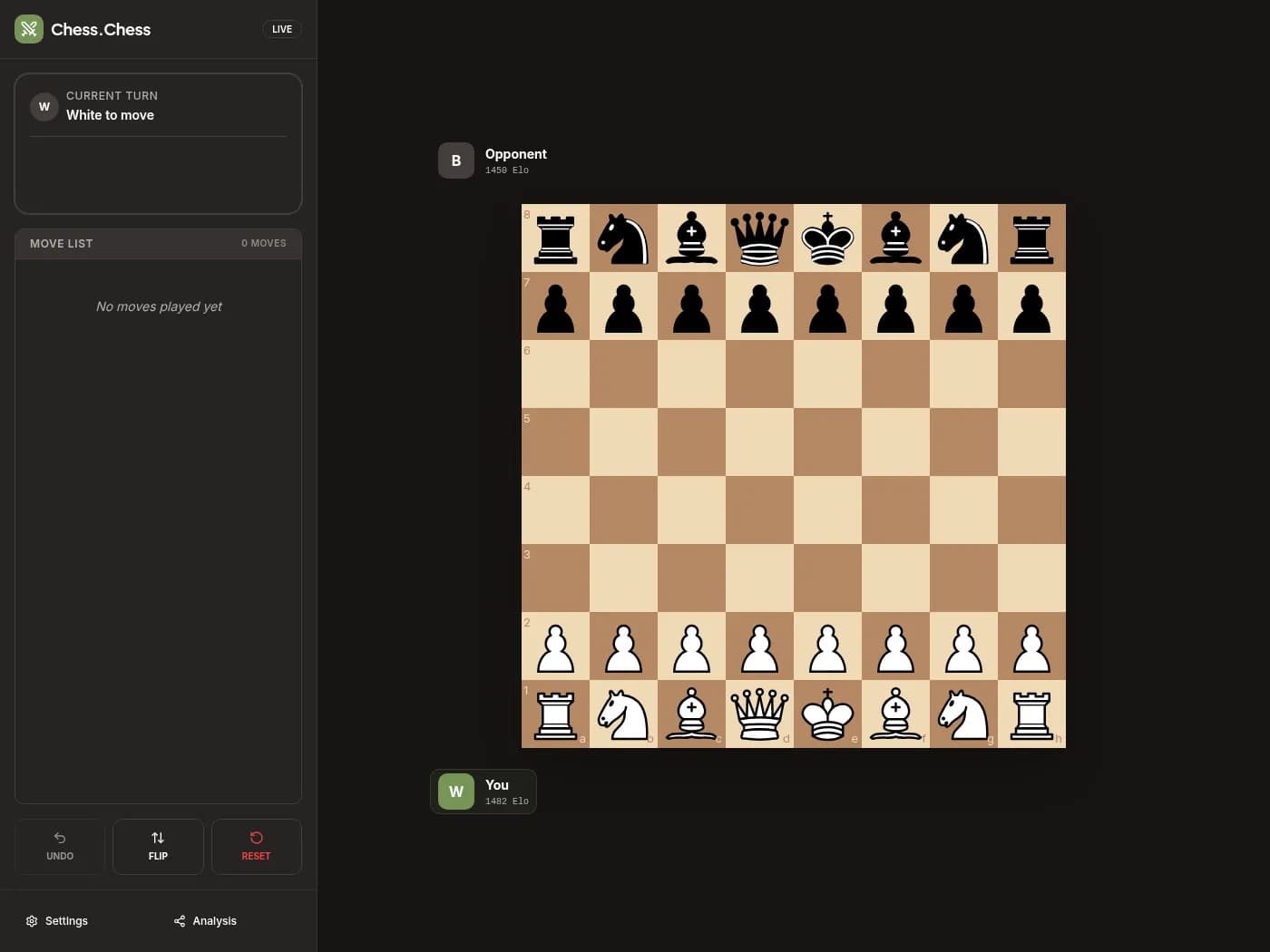 Chess.Chess Web Platform