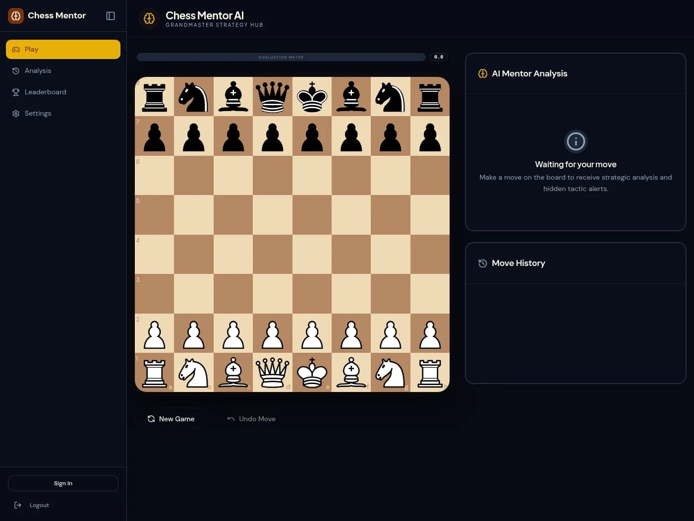 Chess Mentor App