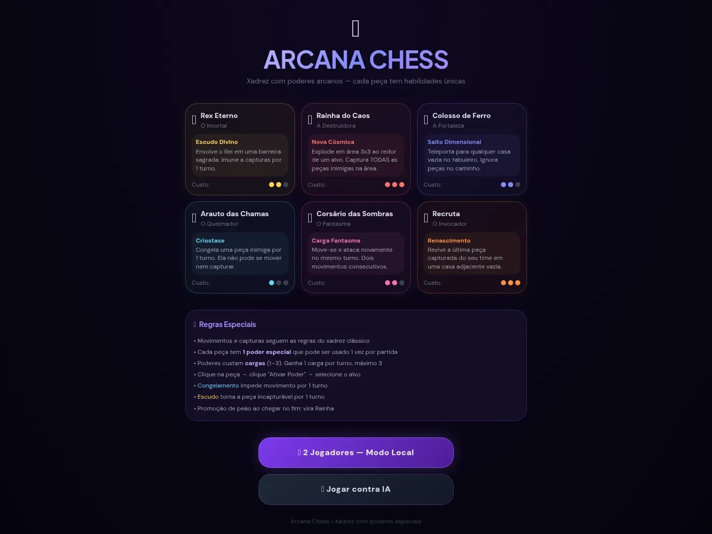 Chess Powers Arena