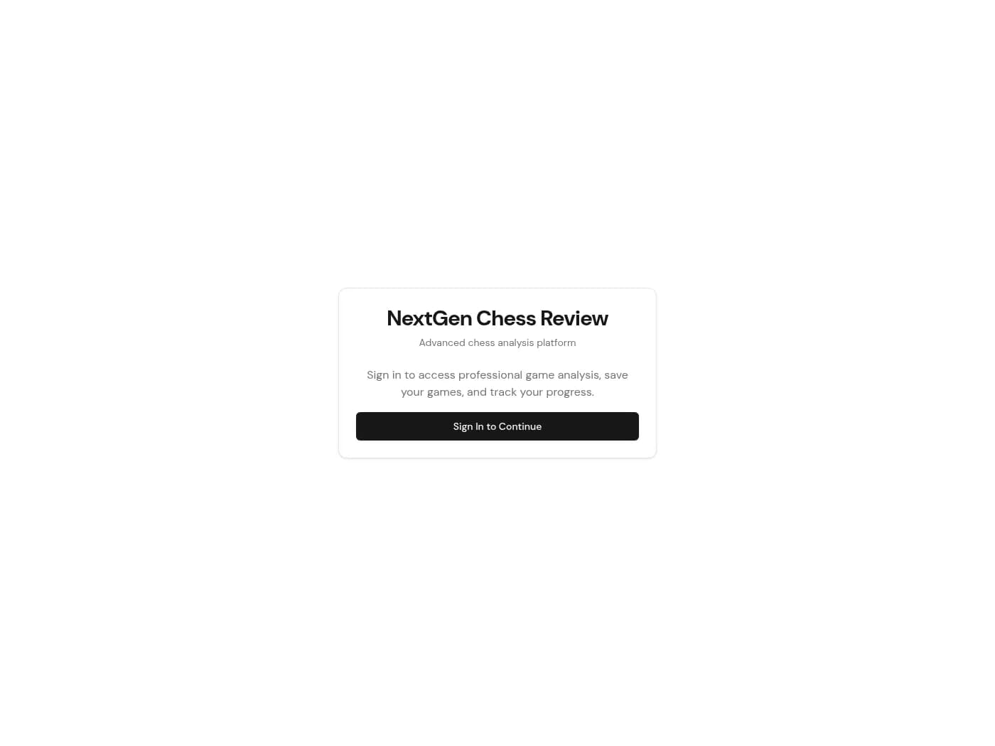 NextGen Chess Review