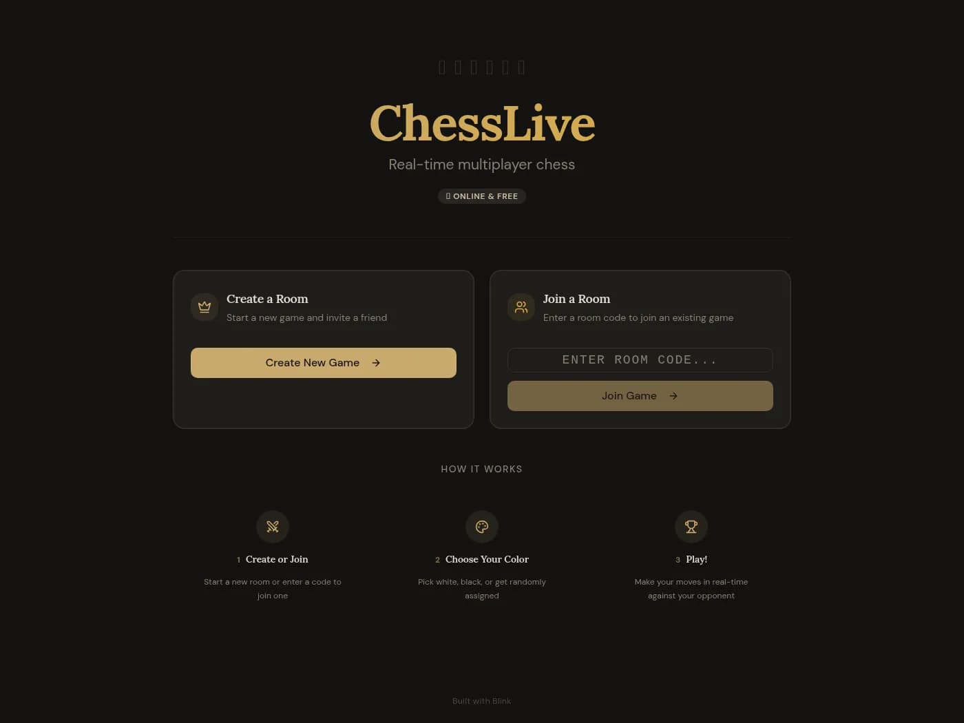 ChessLive Multiplayer