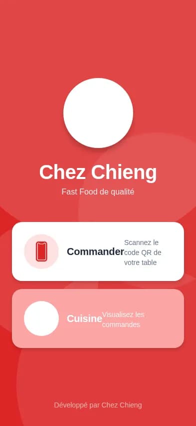 Chez Chieng Fast Food App