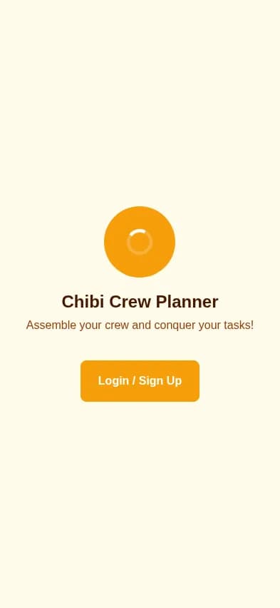 Chibi Crew Planner