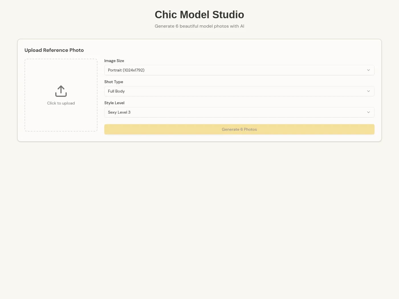Chic Model Studio