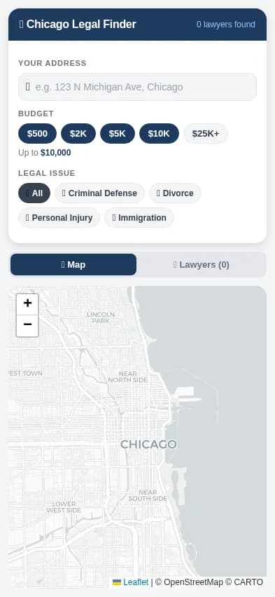 Chicago Legal Finder