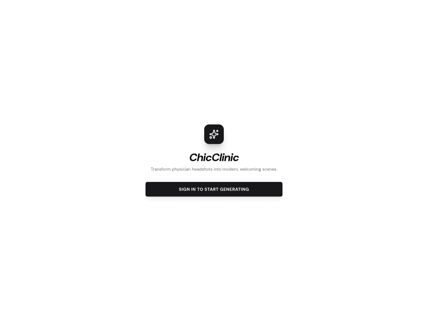 ChicClinic Image Generator