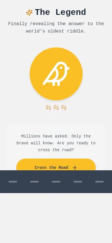 Chicken Road Riddle