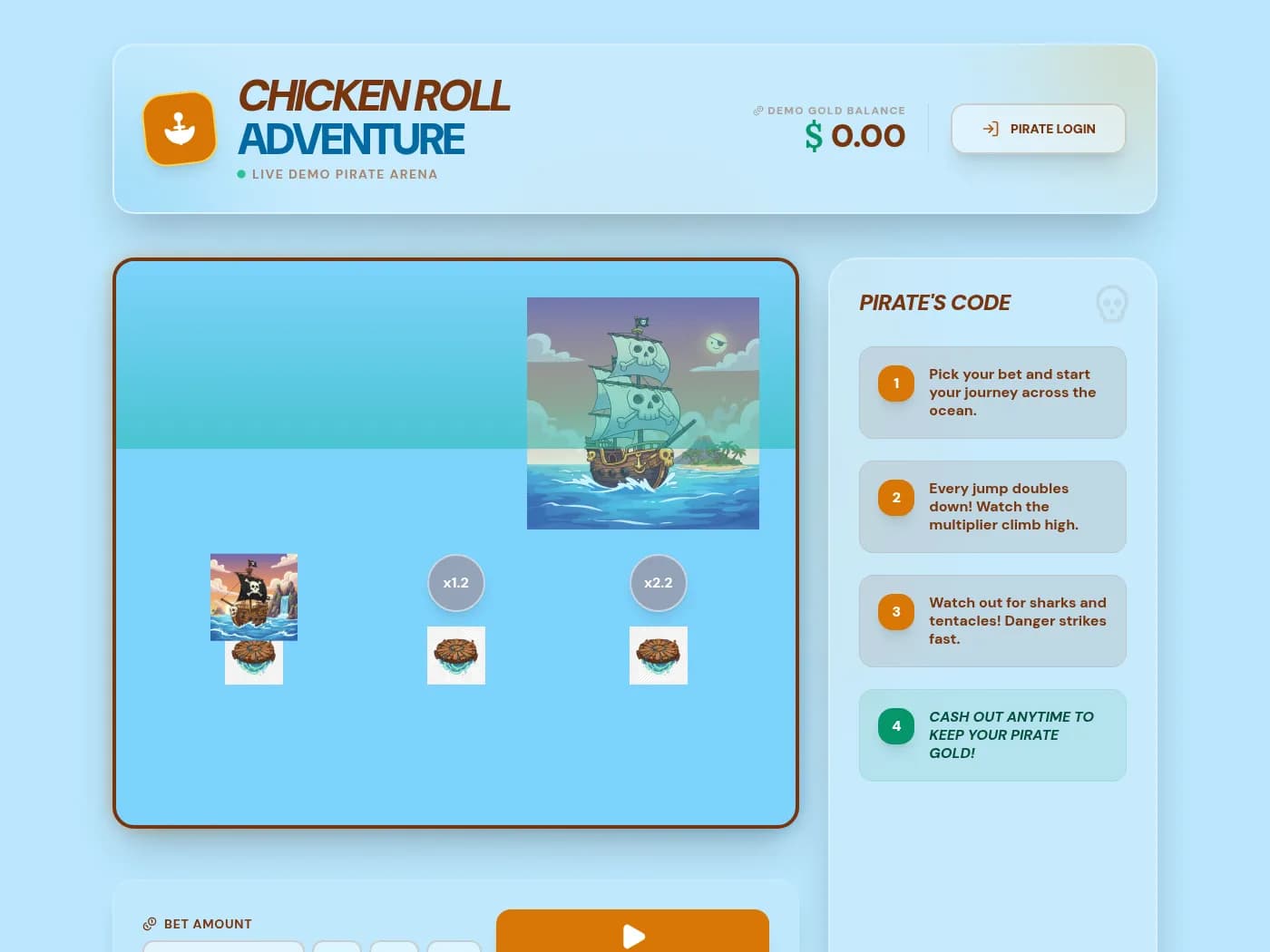 Chicken Roll Adventure