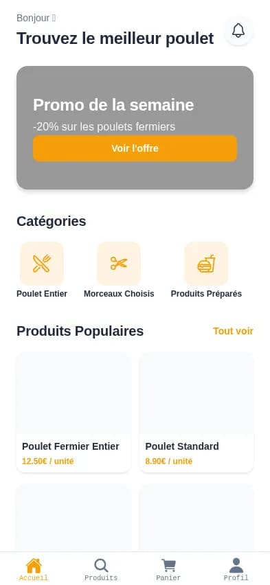 Chicken Seller App