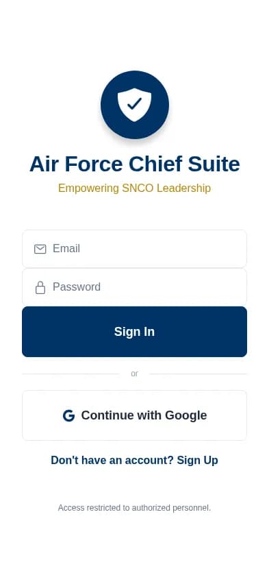 Air Force Chief Suite