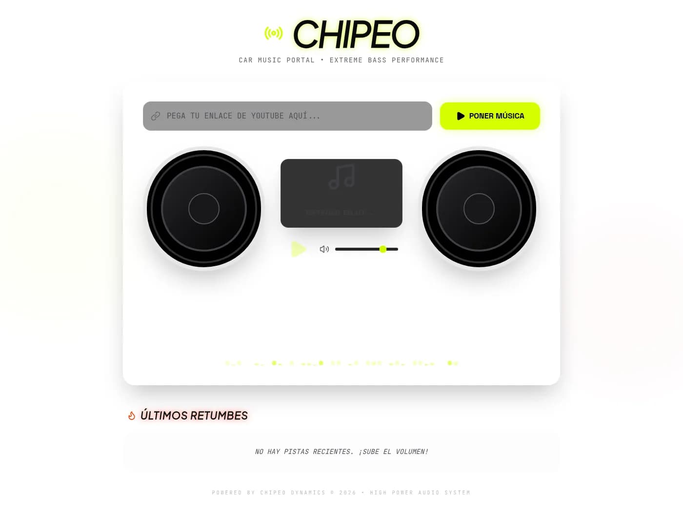 Chipeo Car Music Portal