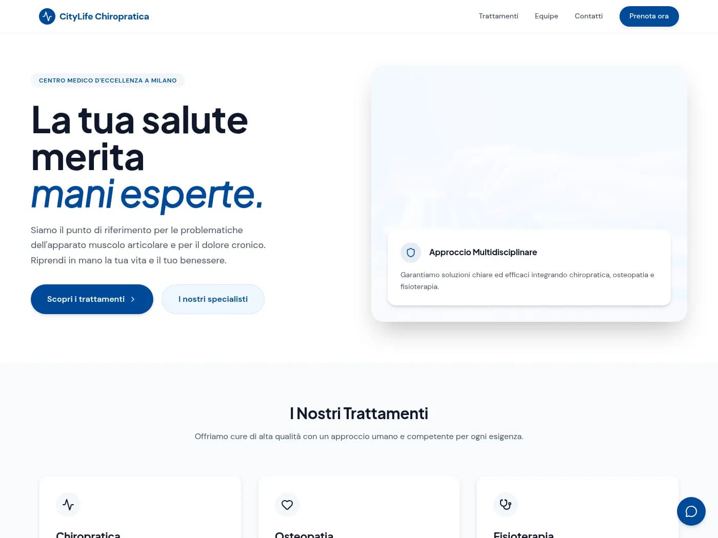 ChiroCityLife Chatbot