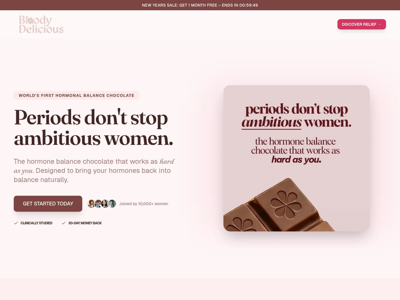 ChocoBuy Landing Page