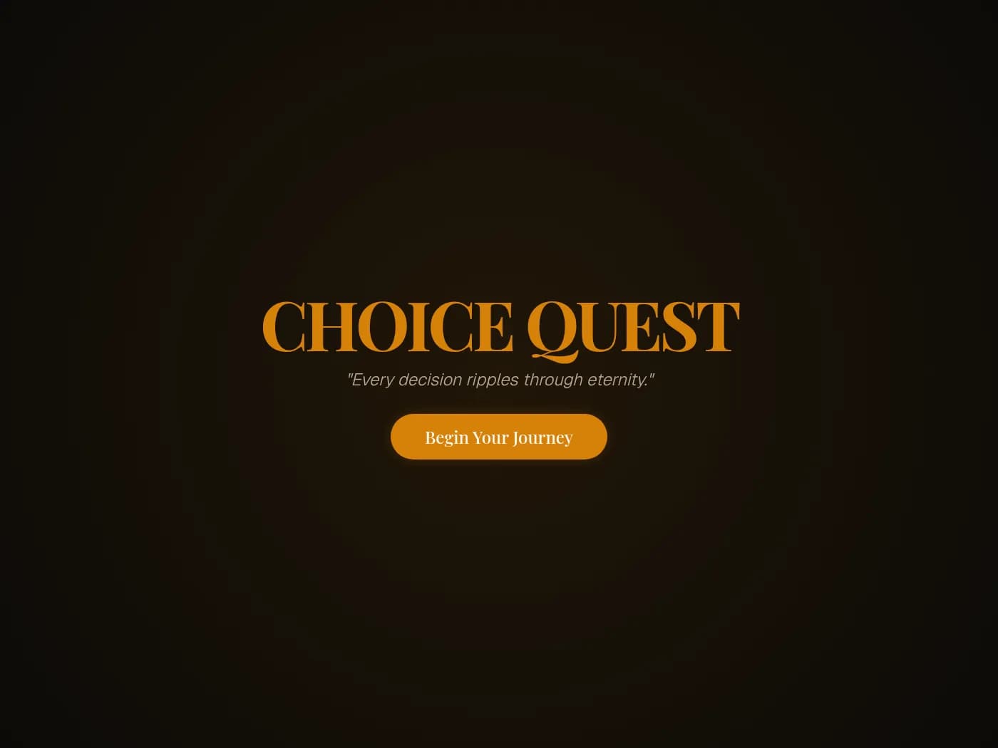 Choice Quest Game