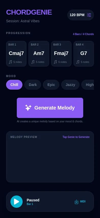 ChordGenie App