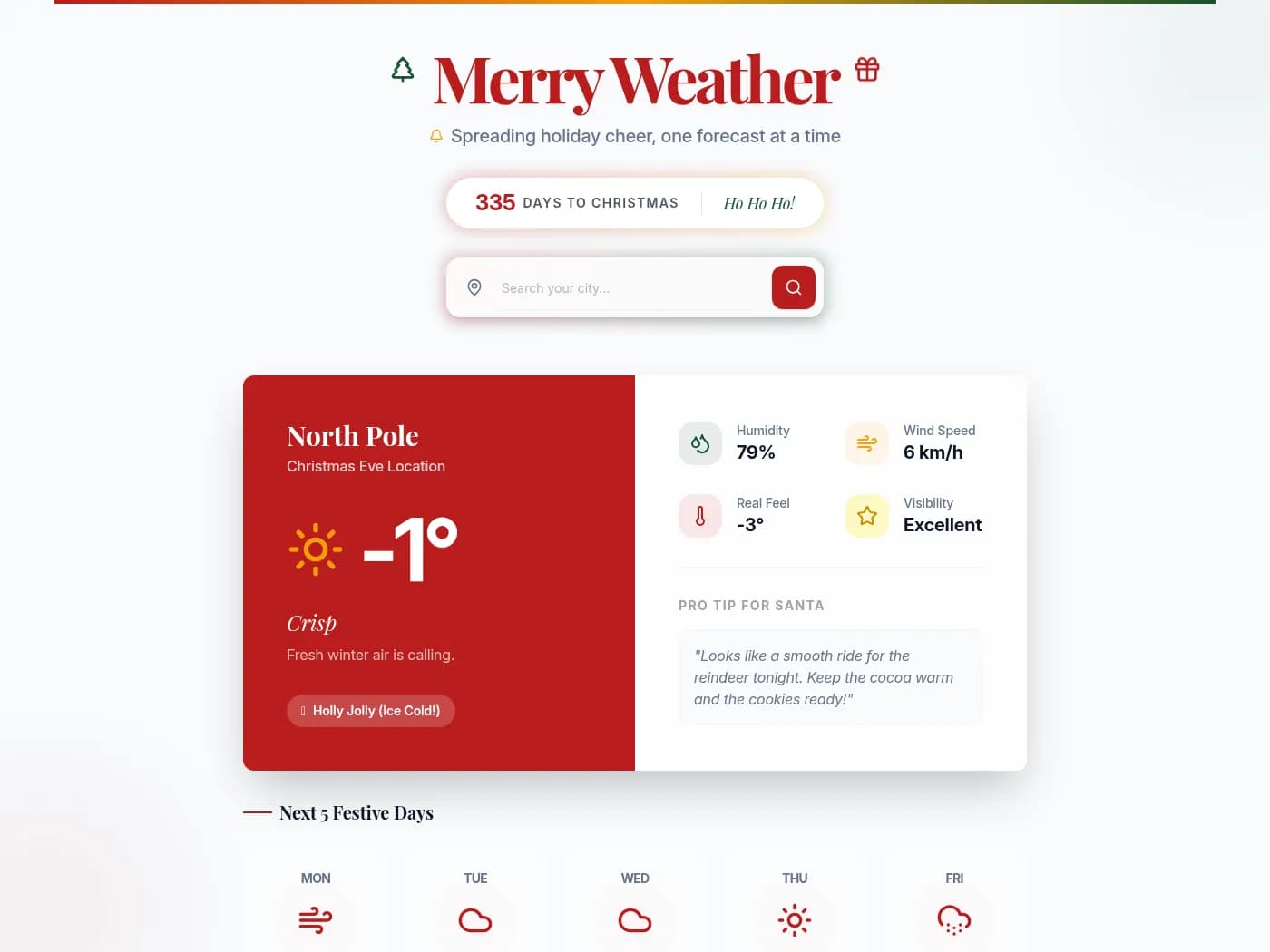 Christmas Weather Apps