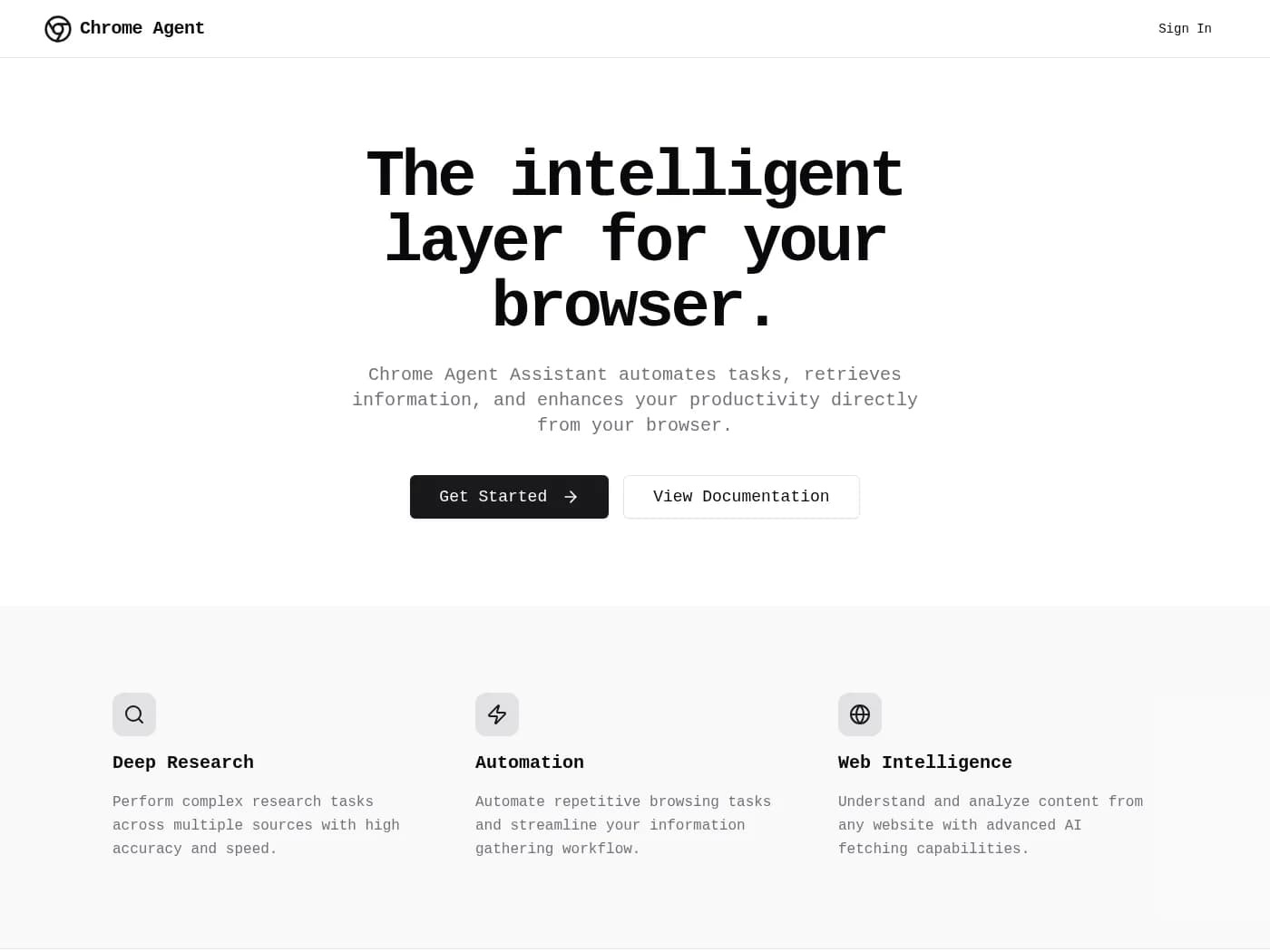 Chrome Agent Assistant