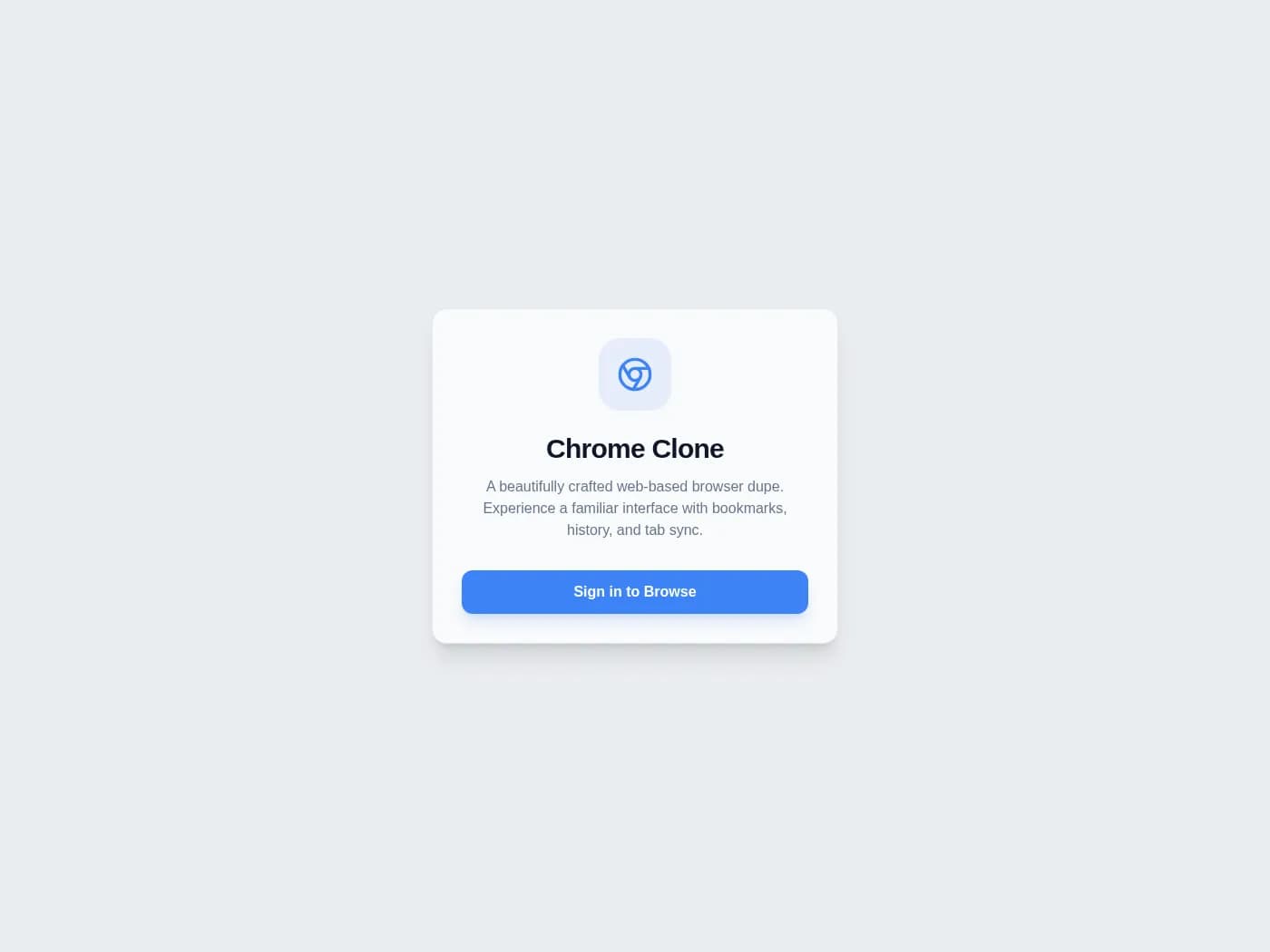 Chrome Clone